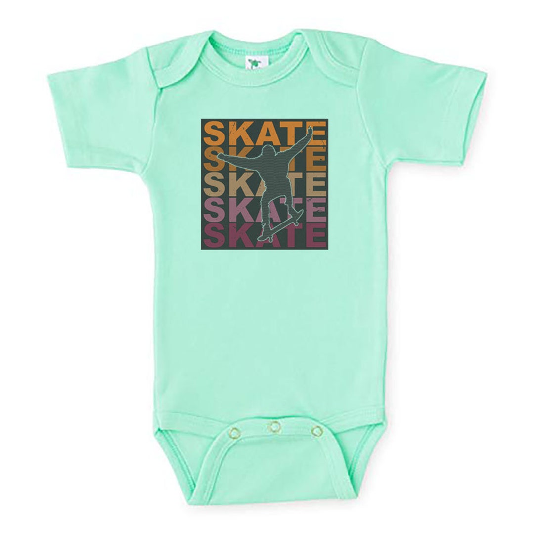 Skateboard Onesie® Skate Skate Skate Baby Skateboarding - Etsy