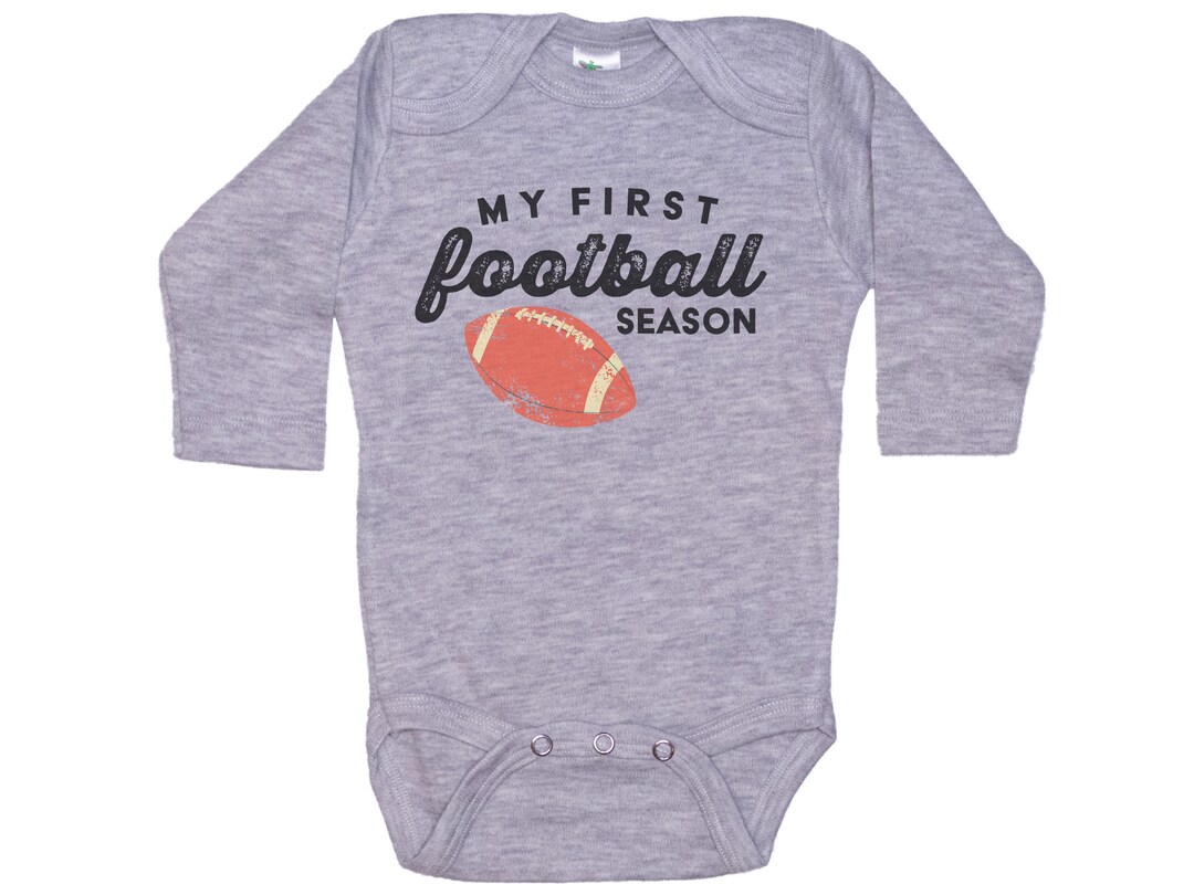 My First Football Season, Football Onesie®, Baby's First Football ...