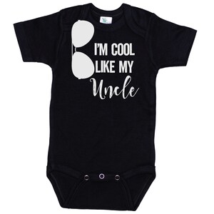Gift From Uncle, I'm Cool Like My Uncle, Nephew, Gift for Nephew, Baby ...