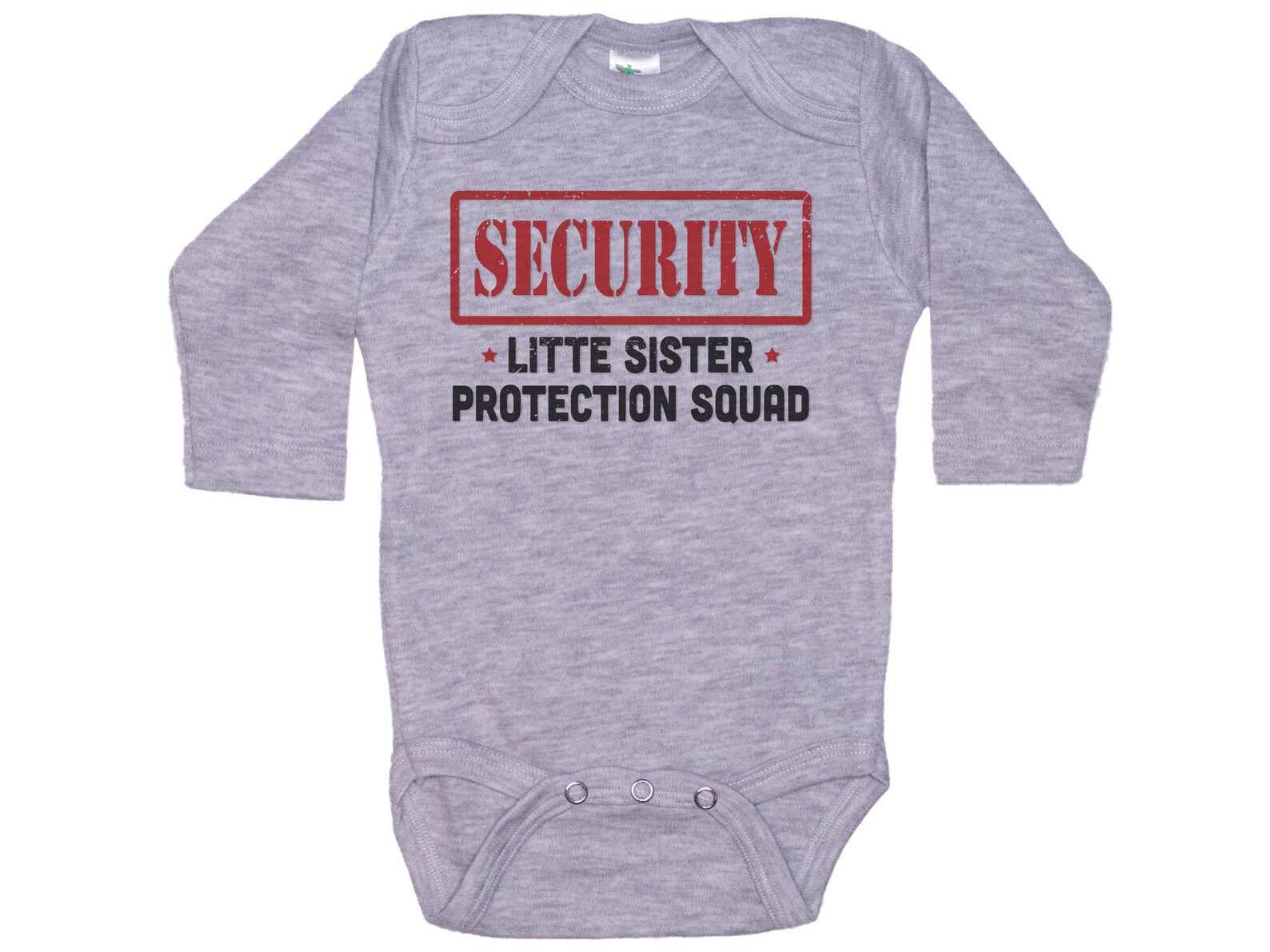 Sibling Onesie®, Little Sister Protection Squad, Big Brother, Security ...