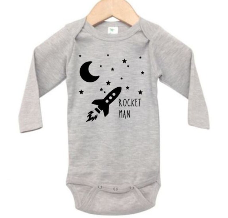Rocket Man Onesie Space Baby Astronaut Baby Baby Shower | Etsy