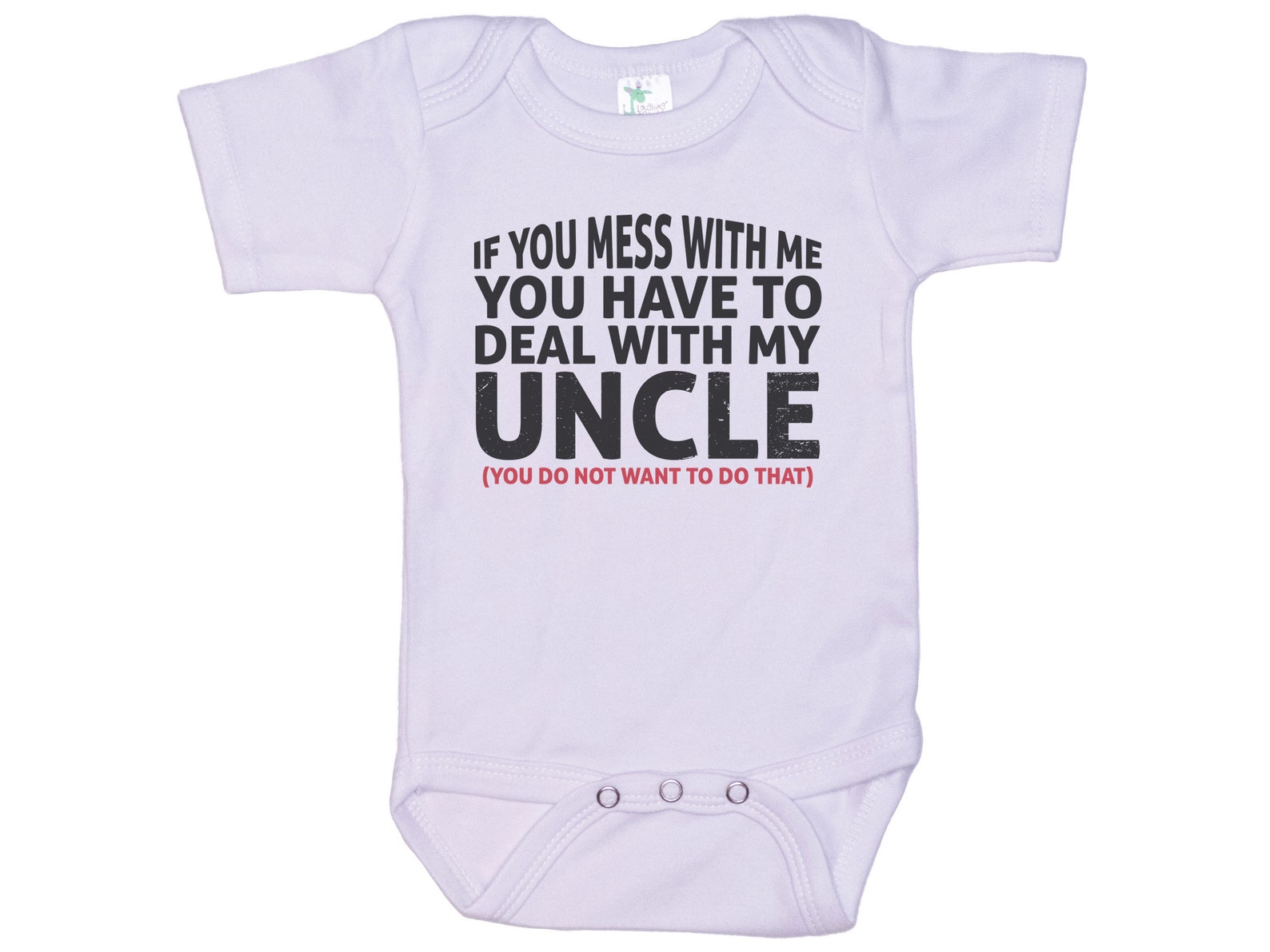 Uncle Onesie®, Baby Uncle Outfit, If You Mess With Me, Uncle Bodysuit ...