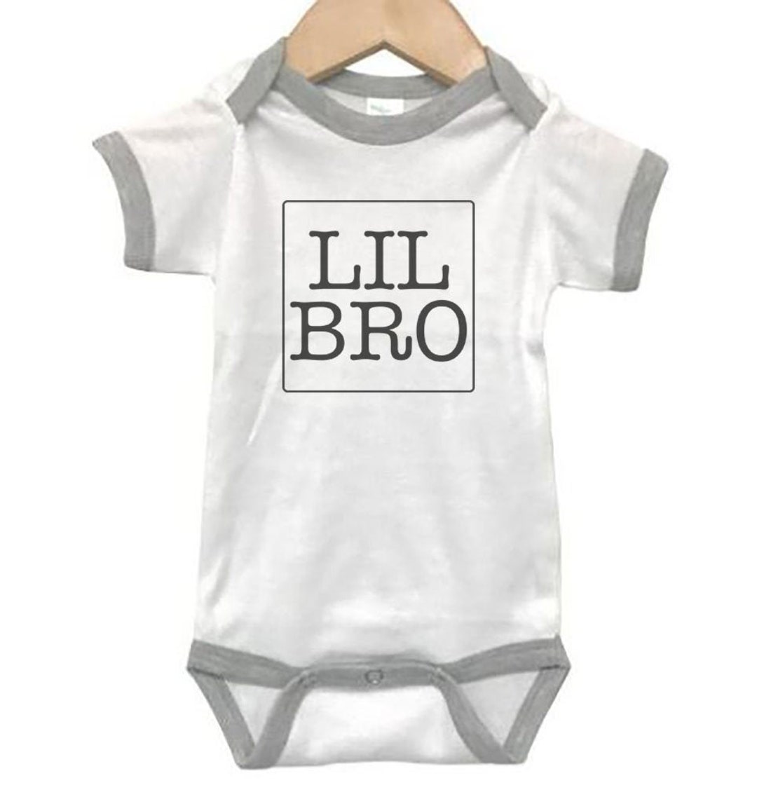 Lil Bro Onesie Lil Bro Little Brother Onesie Baby Brother - Etsy