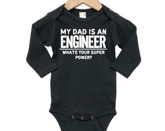 Engineer Dad Baby - Etsy