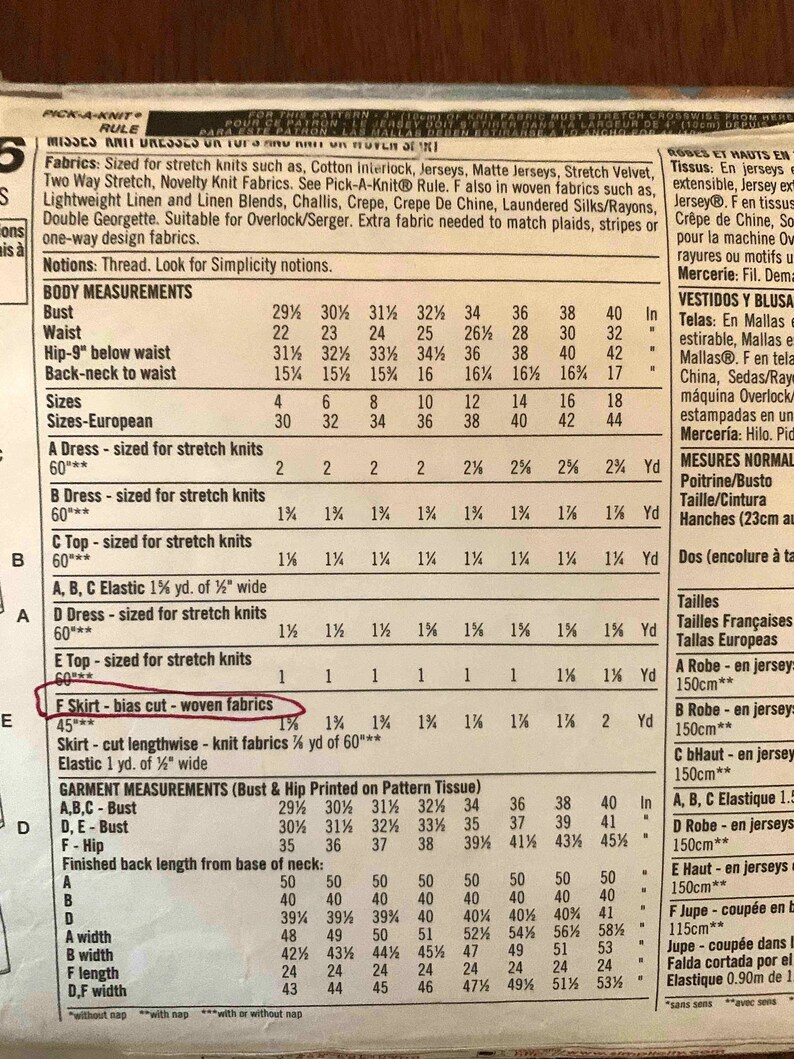 Simplicity 5956 VINTAGE Sewing Pattern Misses' Dress and - Etsy