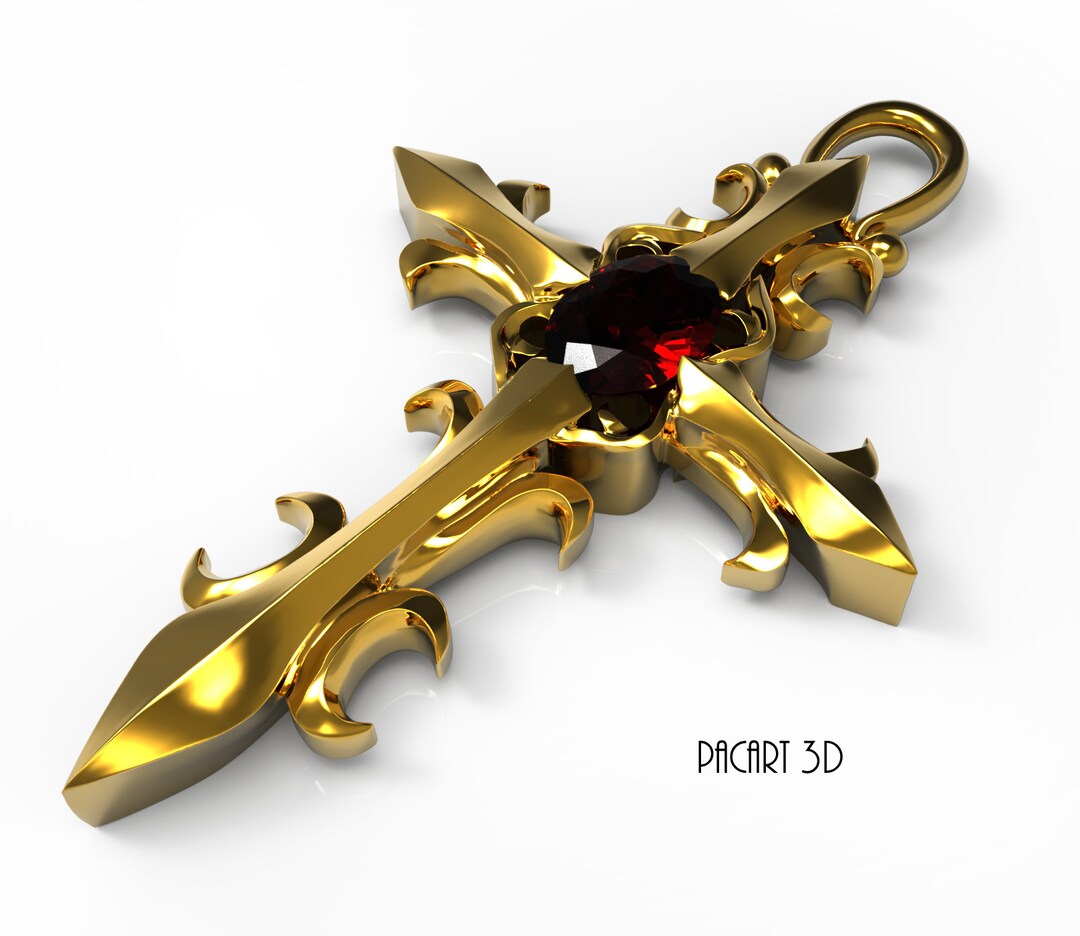 Gothic Cross Stl - Etsy