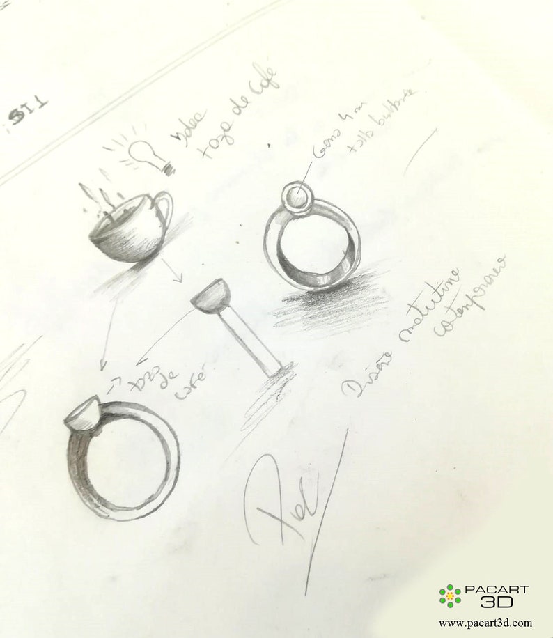 3d Printed Ring STL File Jewelry Design Engagement Ring & - Etsy