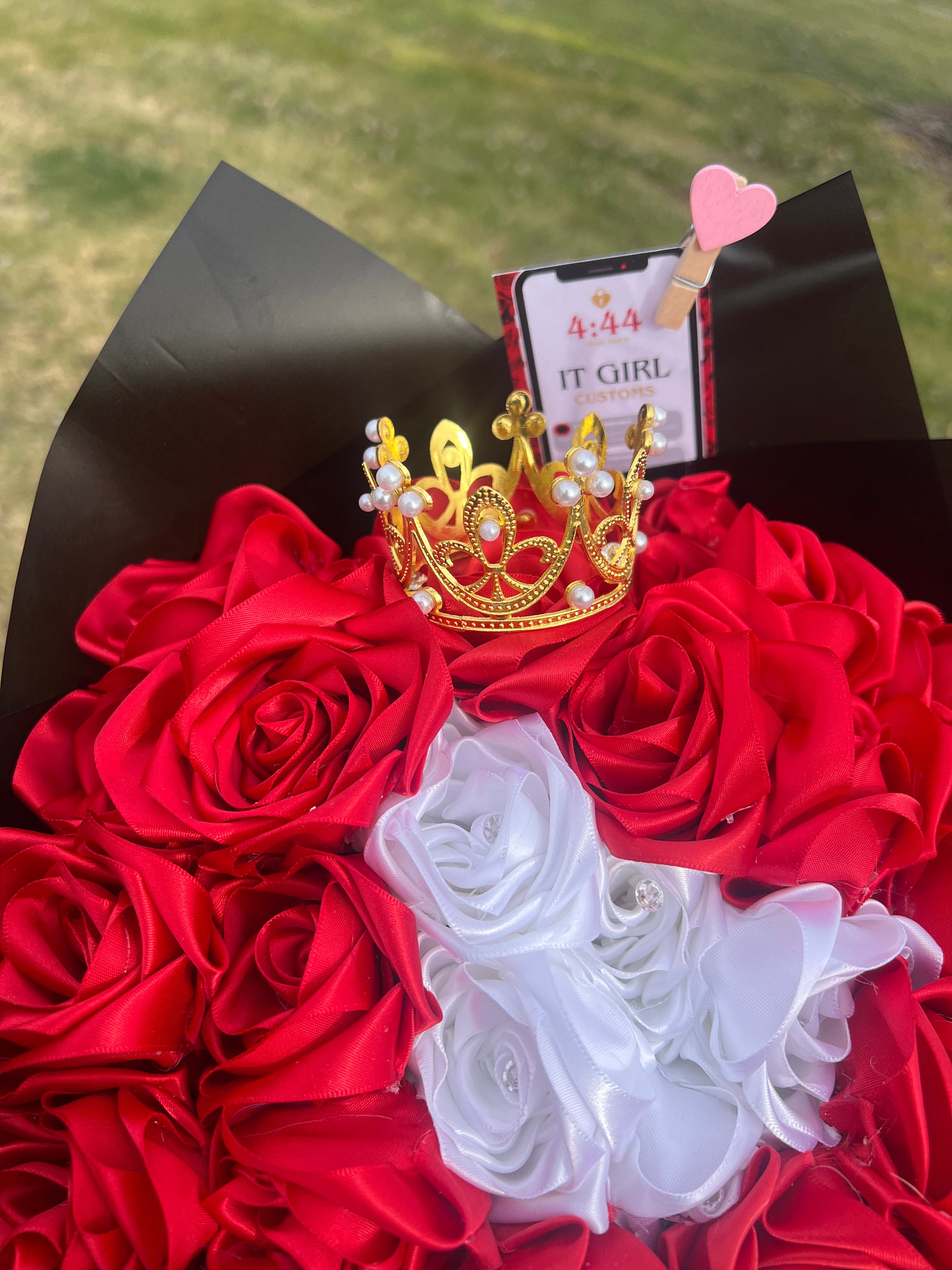 Eternal Heart Bouquet - Etsy