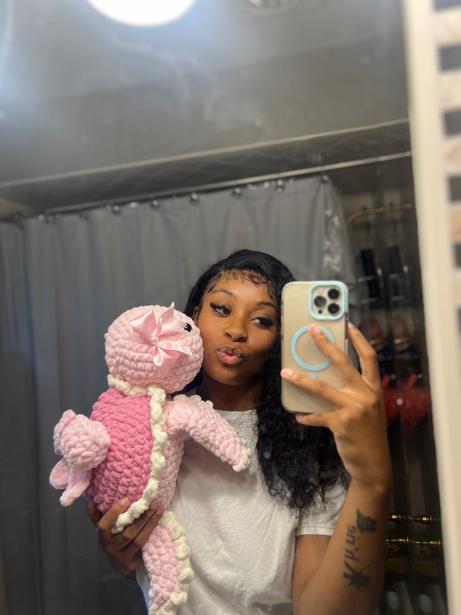 Crochet Pink Bow Turtle - Etsy