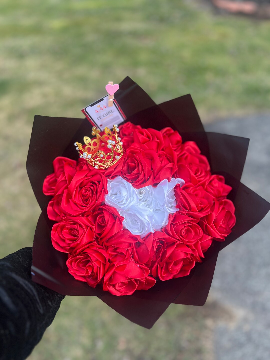 Eternal Heart Bouquet - Etsy