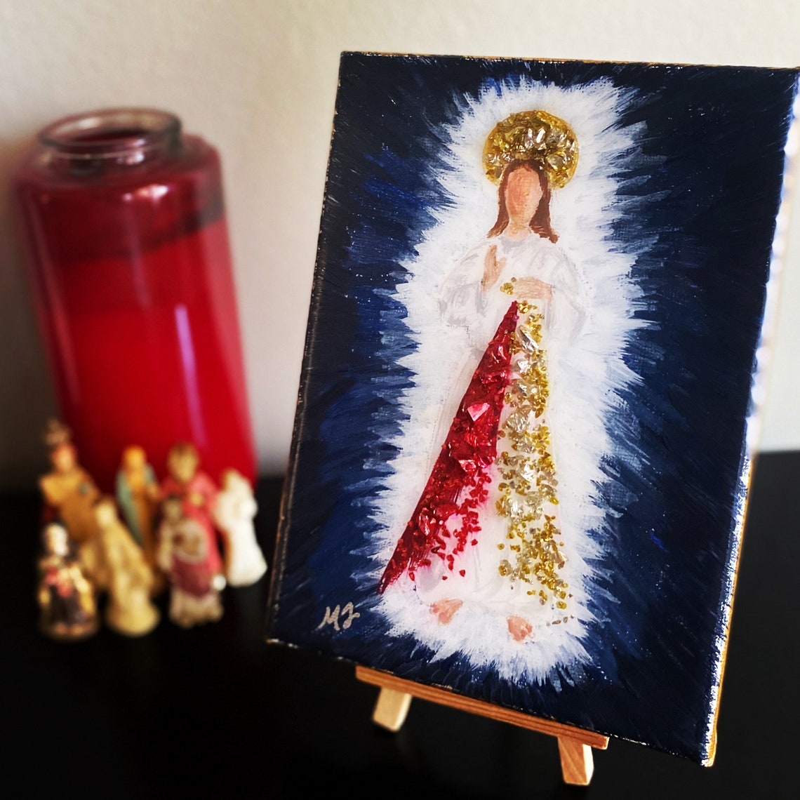 Divine Mercy Painting - Etsy