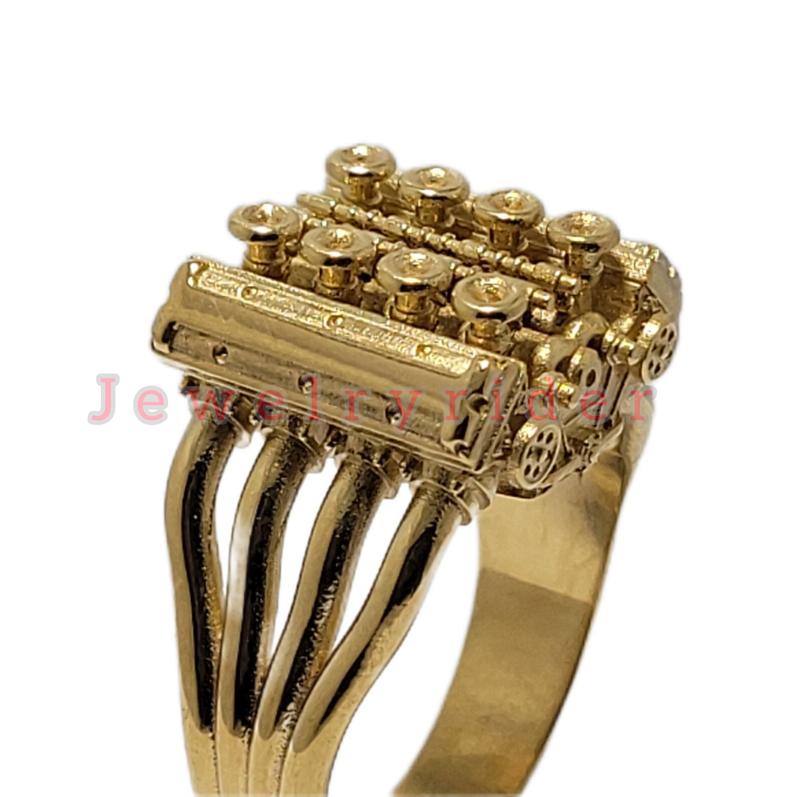 V8 Engine Ring Mechanic Ring LS2 Engine Ring V8 Racing - Etsy UK