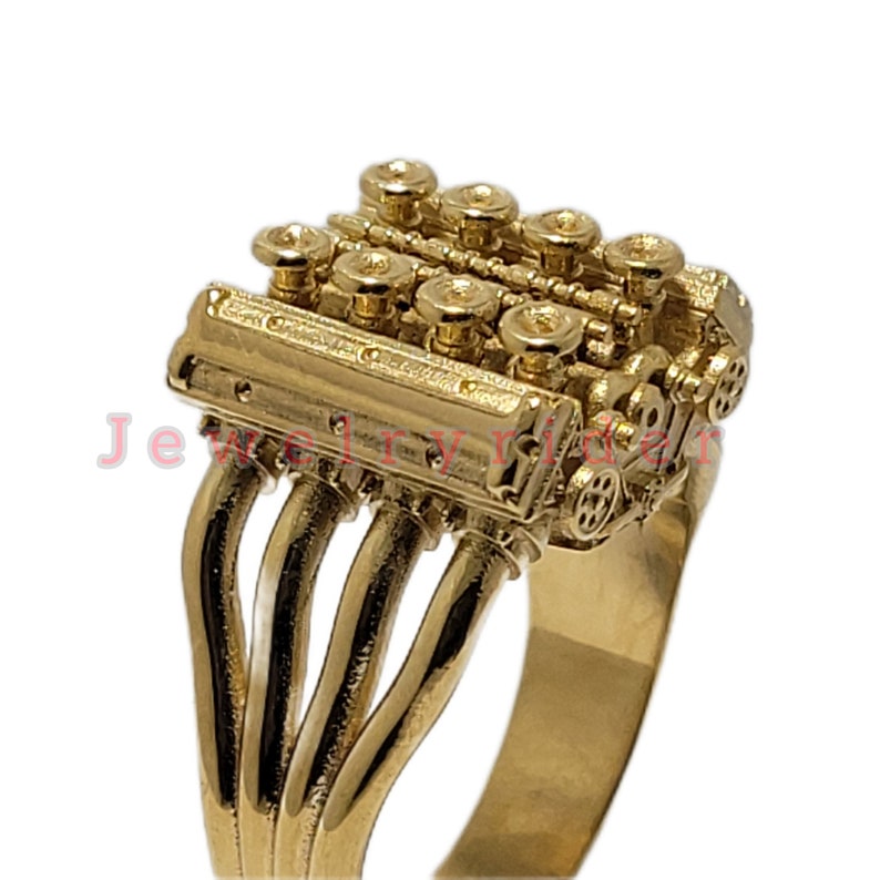 V8 Engine Ring Mechanic Ring LS2 Engine Ring V8 Racing - Etsy UK