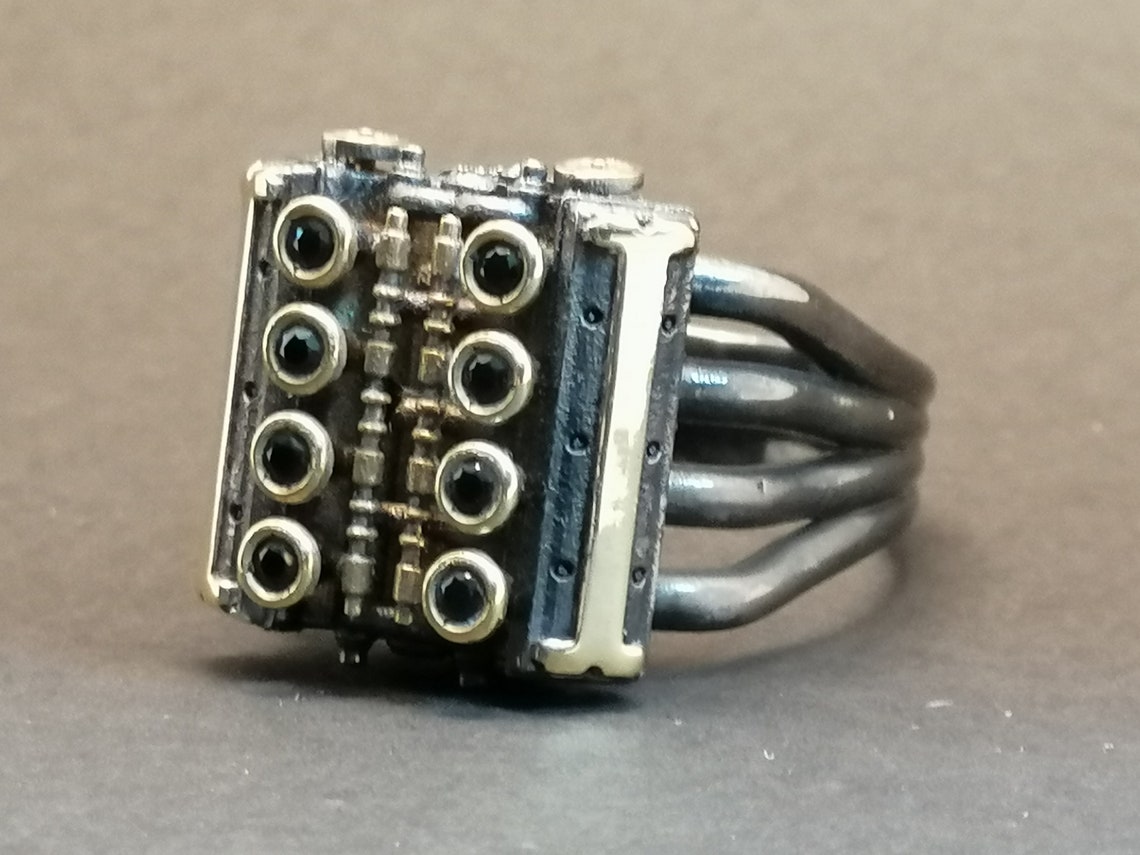 V8 Engine Ring Mechanic Ring LS2 Engine Ring V8 Racing - Etsy UK