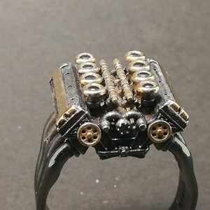 V8 Engine Ring Mechanic Ring LS2 Engine Ring V8 Racing - Etsy UK