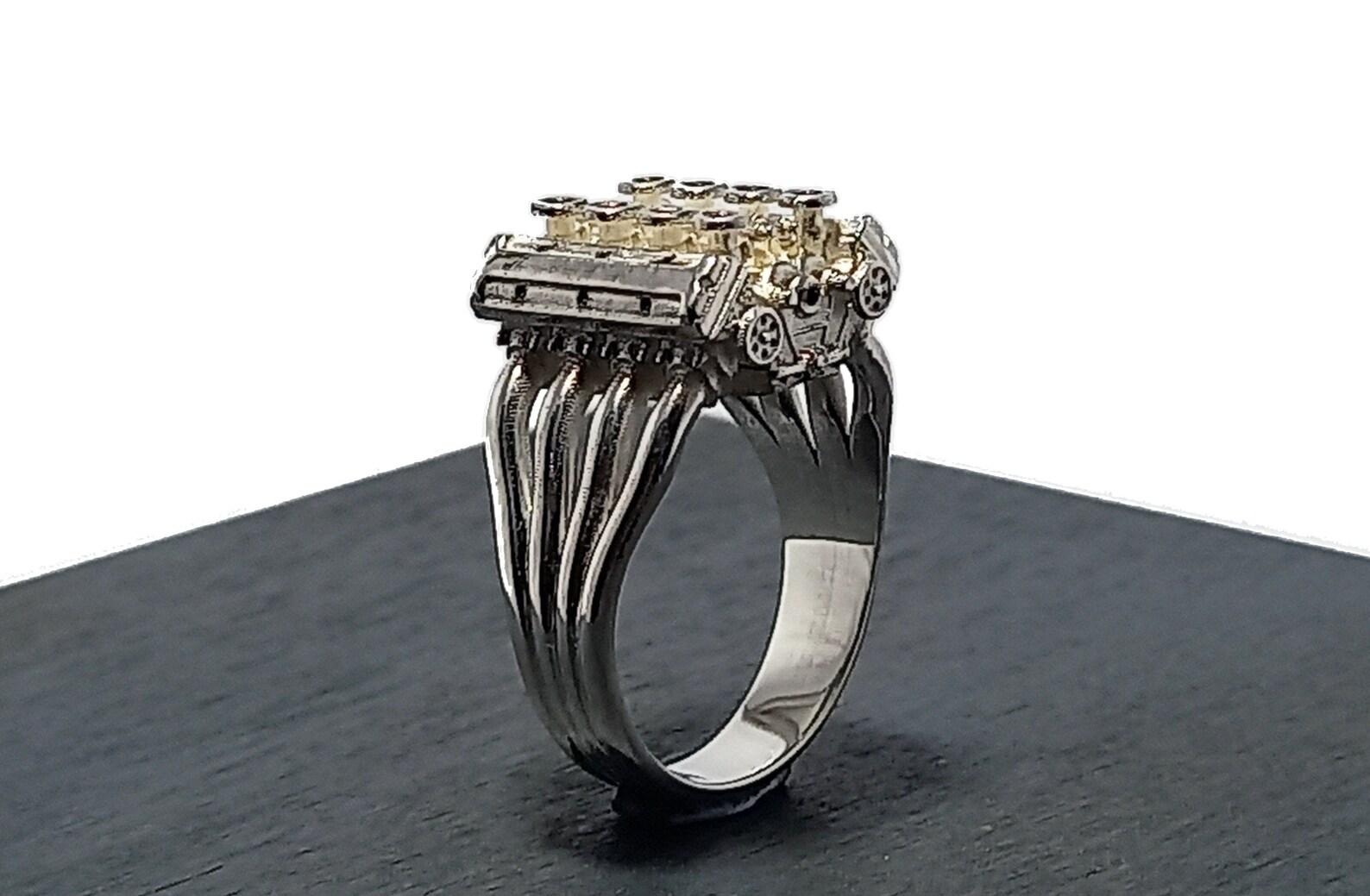 V8 Engine Ring Mechanic Ring LS2 Engine Ring V8 Racing - Etsy UK