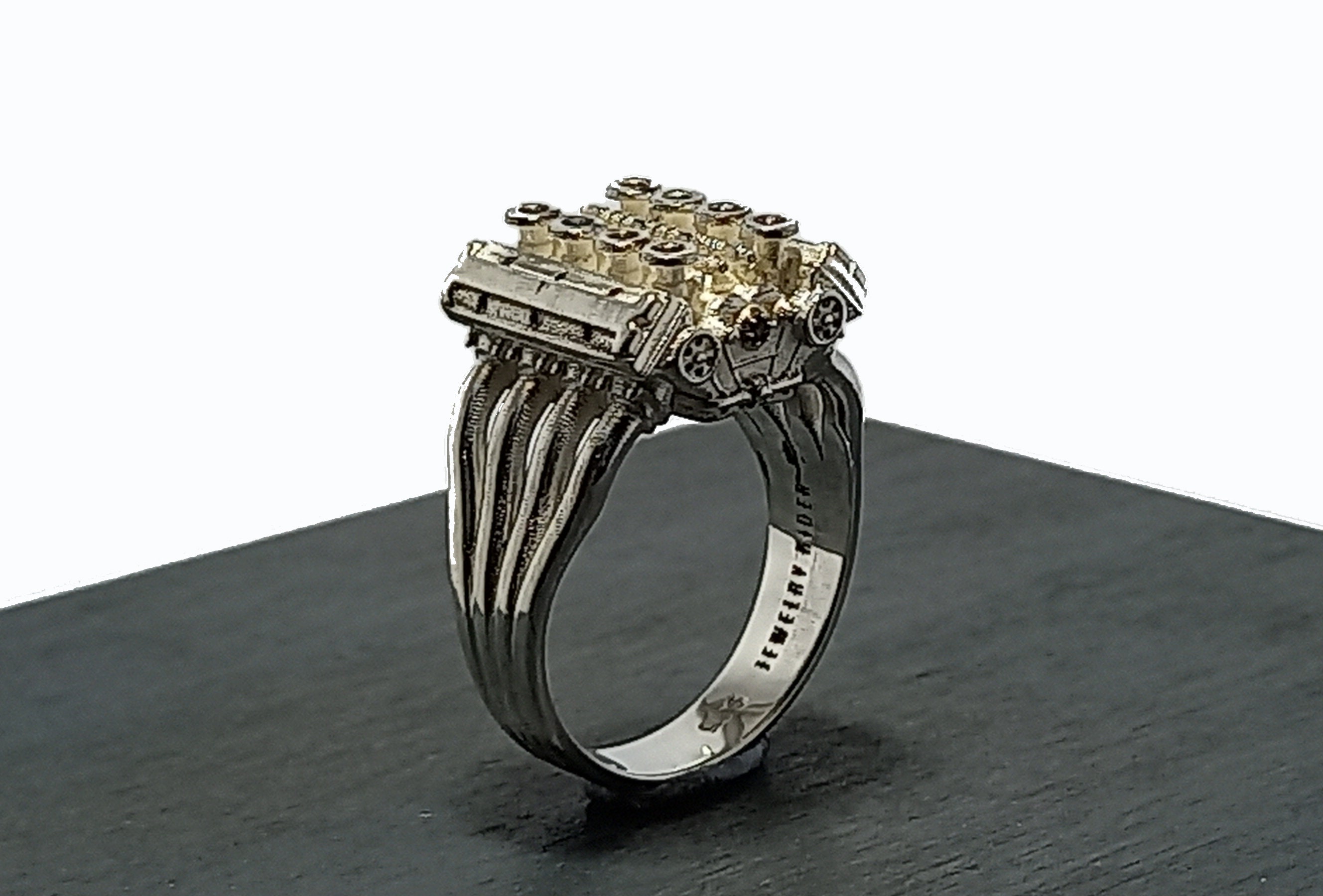 V8 Engine Ring Mechanic Ring LS2 Engine Ring V8 Racing - Etsy UK