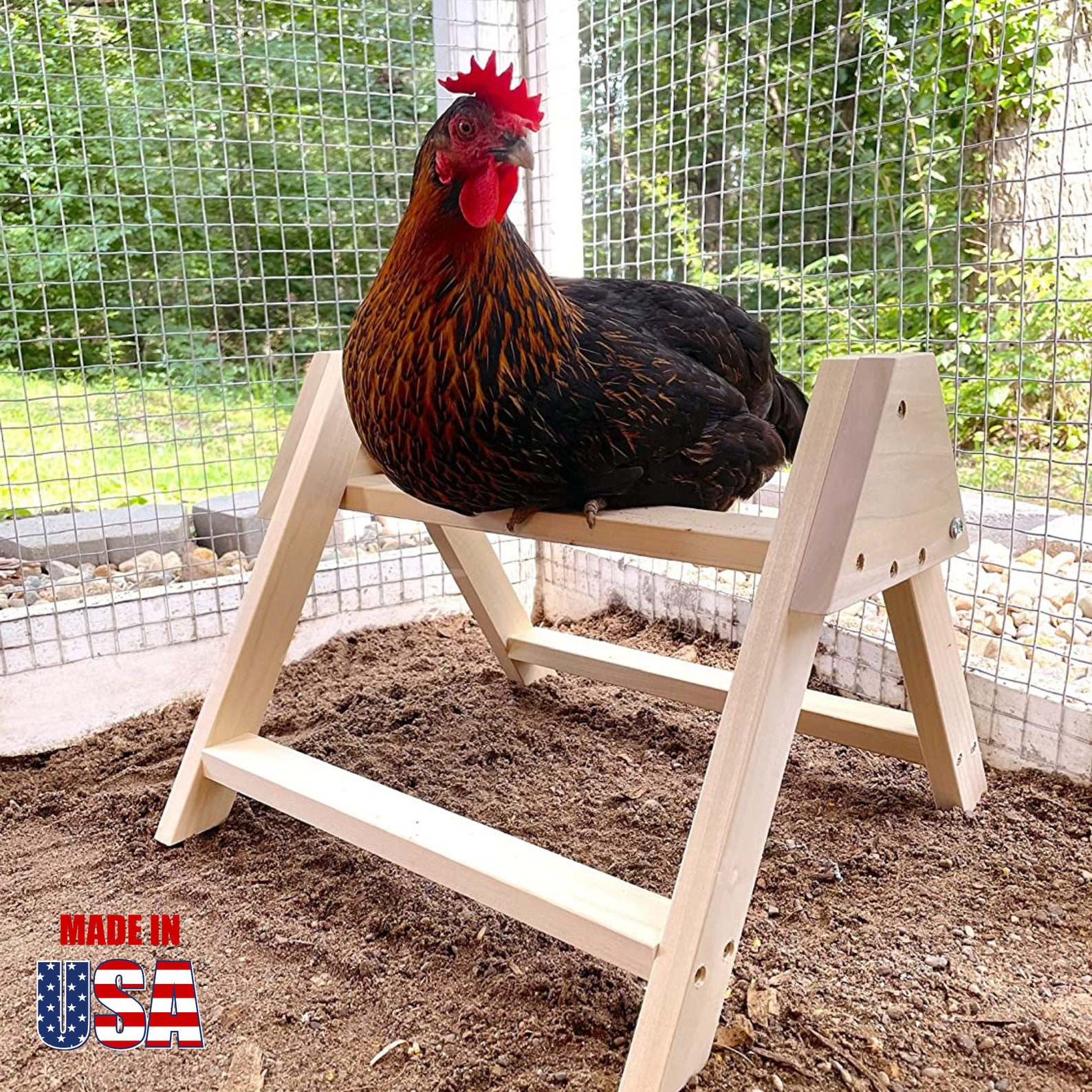 Chicken Roosting Perch Made in the USA Roost Toys and - Etsy