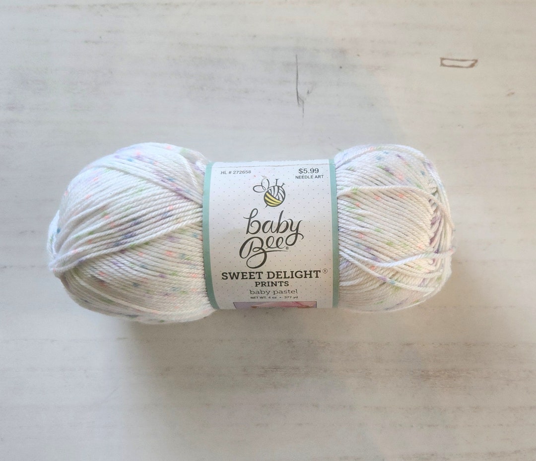 Baby Bee Sweet Delight Prints Yarn in Baby Pastel, Baby Yarn, Crochet ...