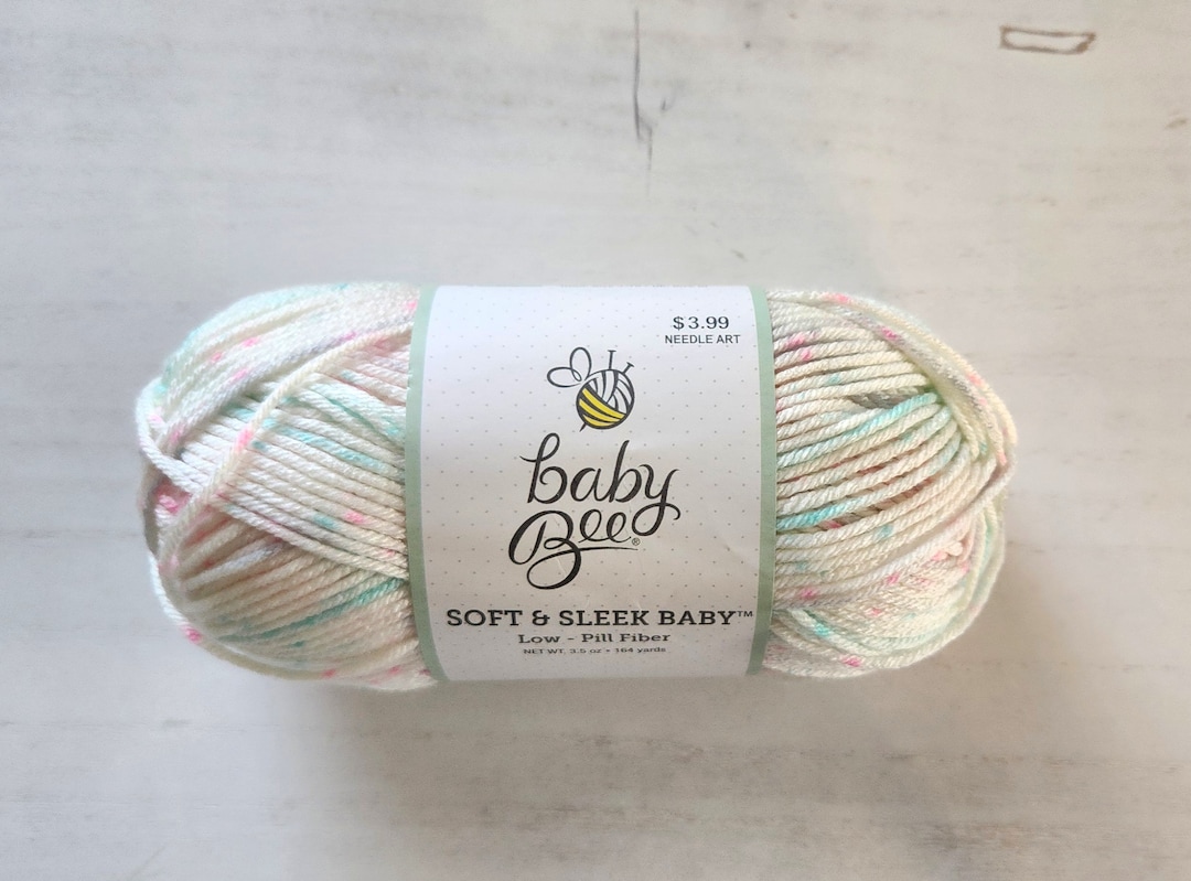 Baby Bee Soft and Sleek Baby Low-pill Fiber Yarn in Butterfly Kiss ...