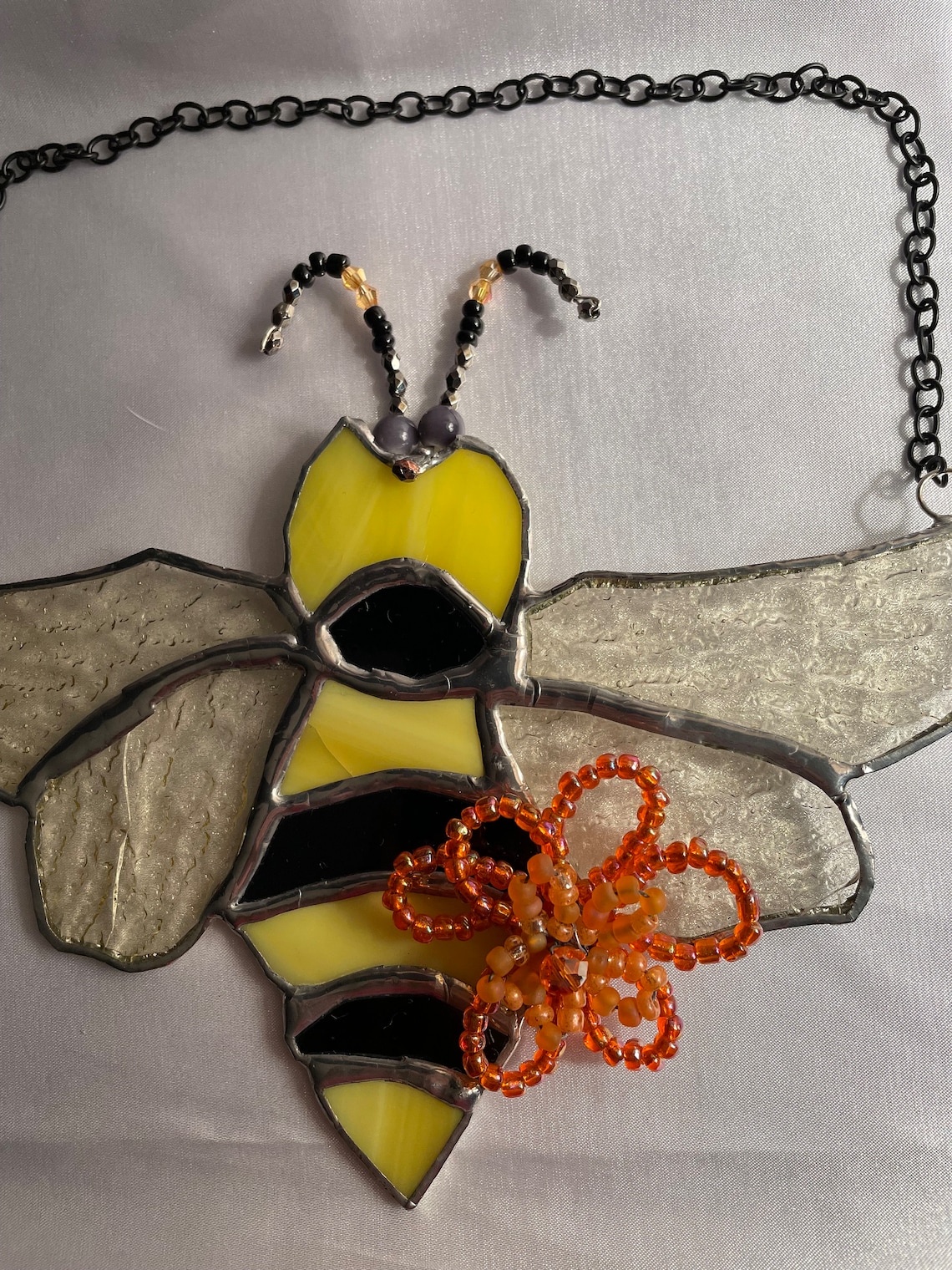 Stained Glass Bumble Bee - Etsy