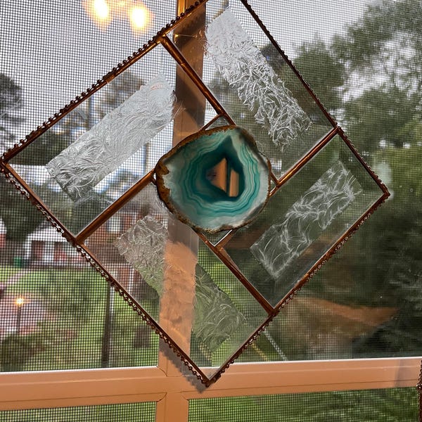 Agate Stained Glass - Etsy