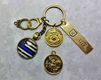 Thin Brass Key Ring - Etsy