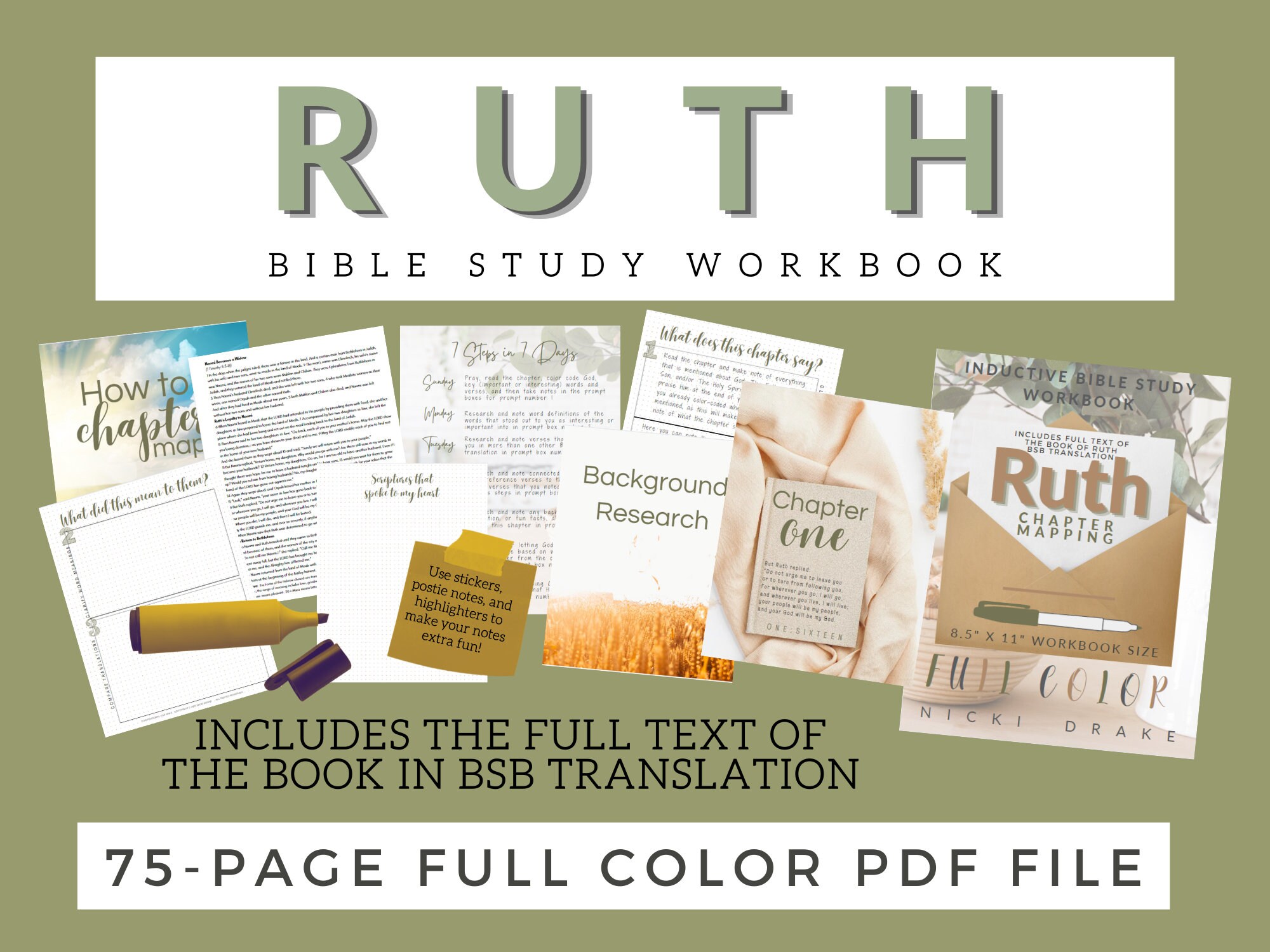 Ruth Bible Study