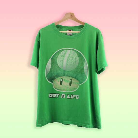 2000s Vintage Nintendo T-Shirt - Retro Y2K Mario Bros… - Gem