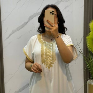 Moroccan Kaftan, African Kaftan, Arabic Abaya , Dubai Dress, Summer ...