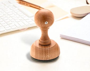 Large Round Logo Stamp - Etsy