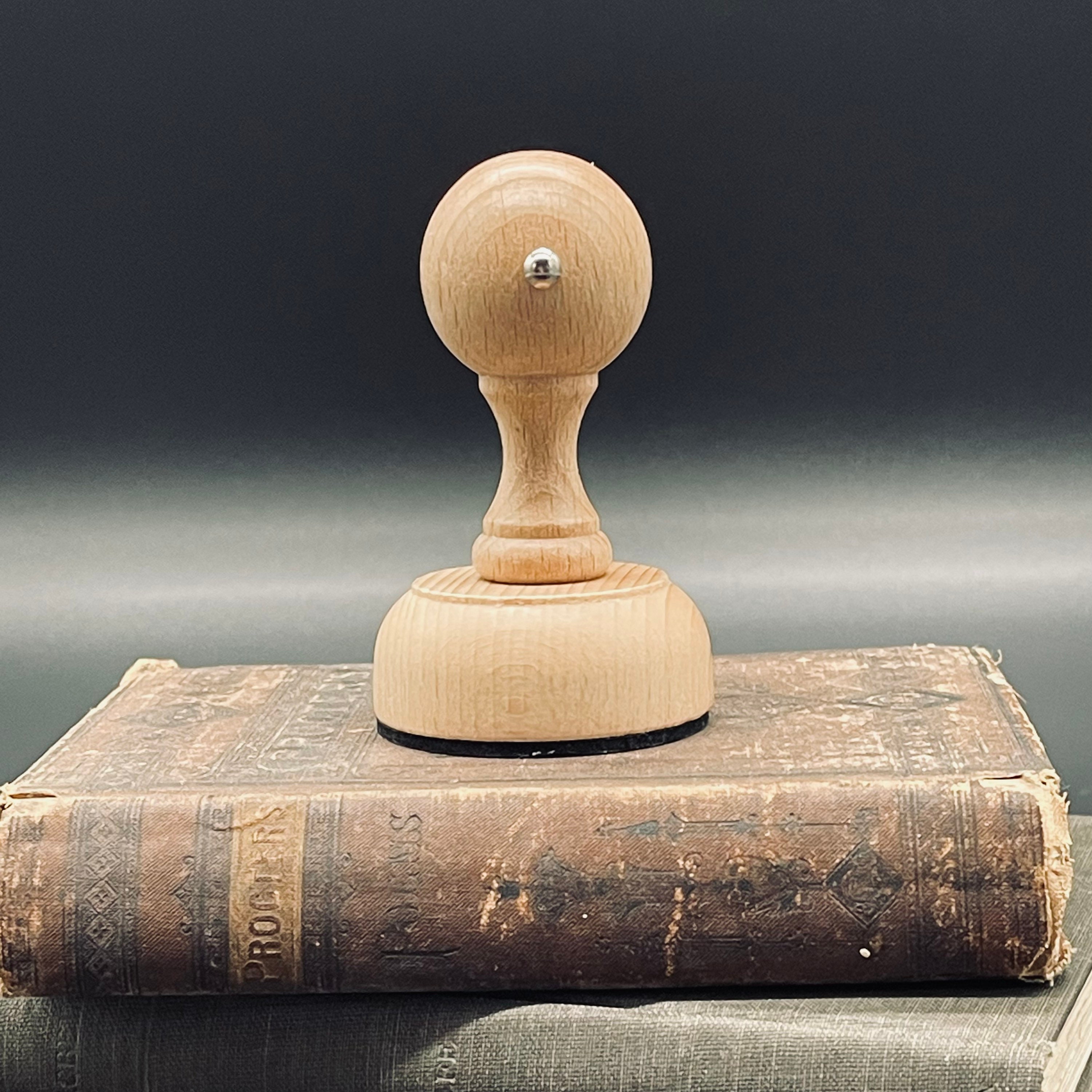 Large Round Logo Stamp - Etsy