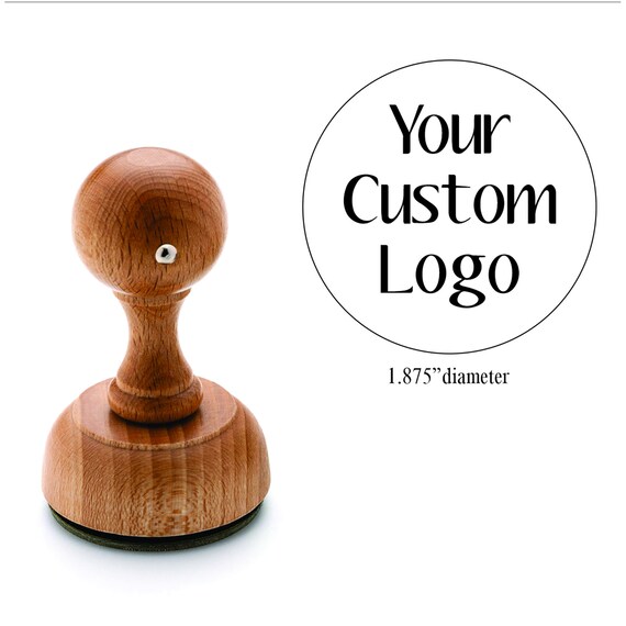 Large Round Logo Stamp - Etsy