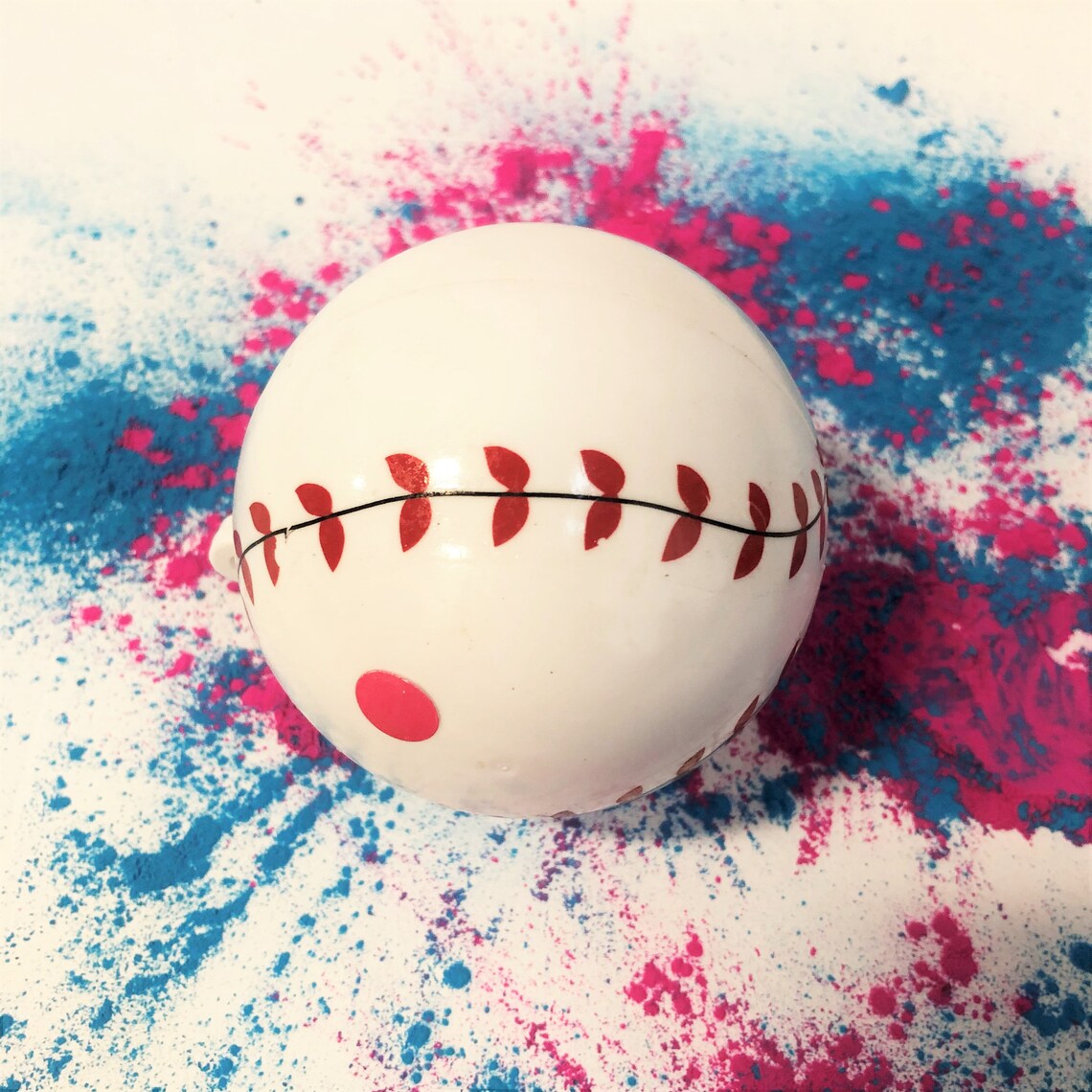 Baseball Gender Reveal Gender Reveal Baseballs in Pink or | Etsy