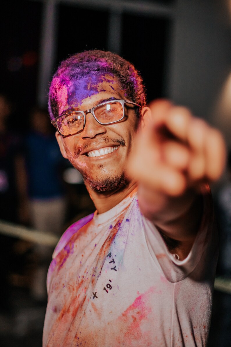 5 Lbs of Premium Holi Color Powder Color Powder Run Gender - Etsy