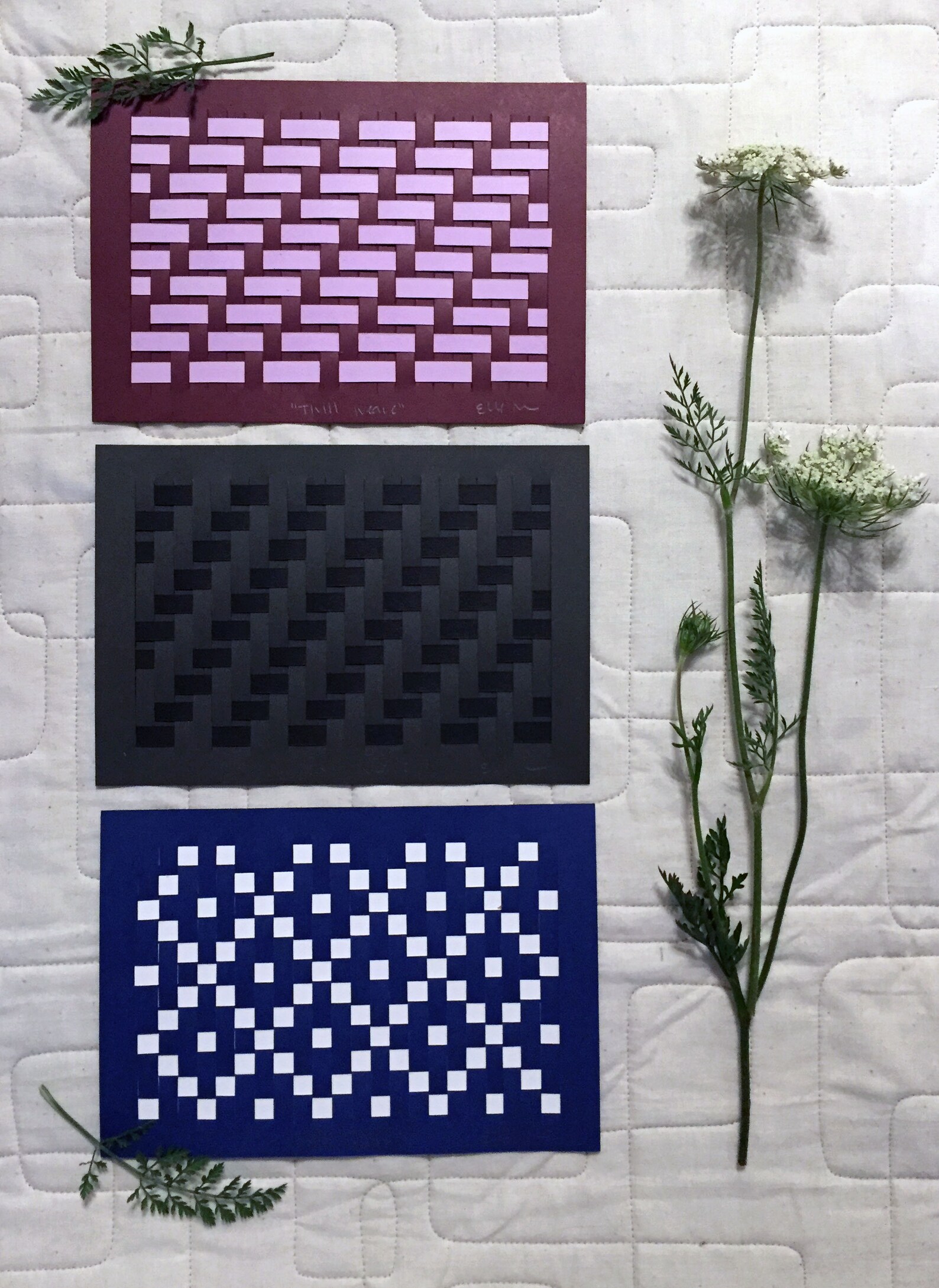 Sample Of Paper Weaving