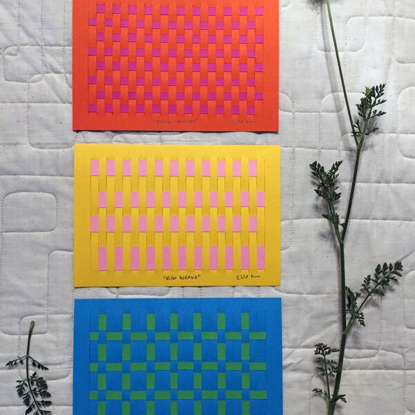 Paper Weaving - Etsy