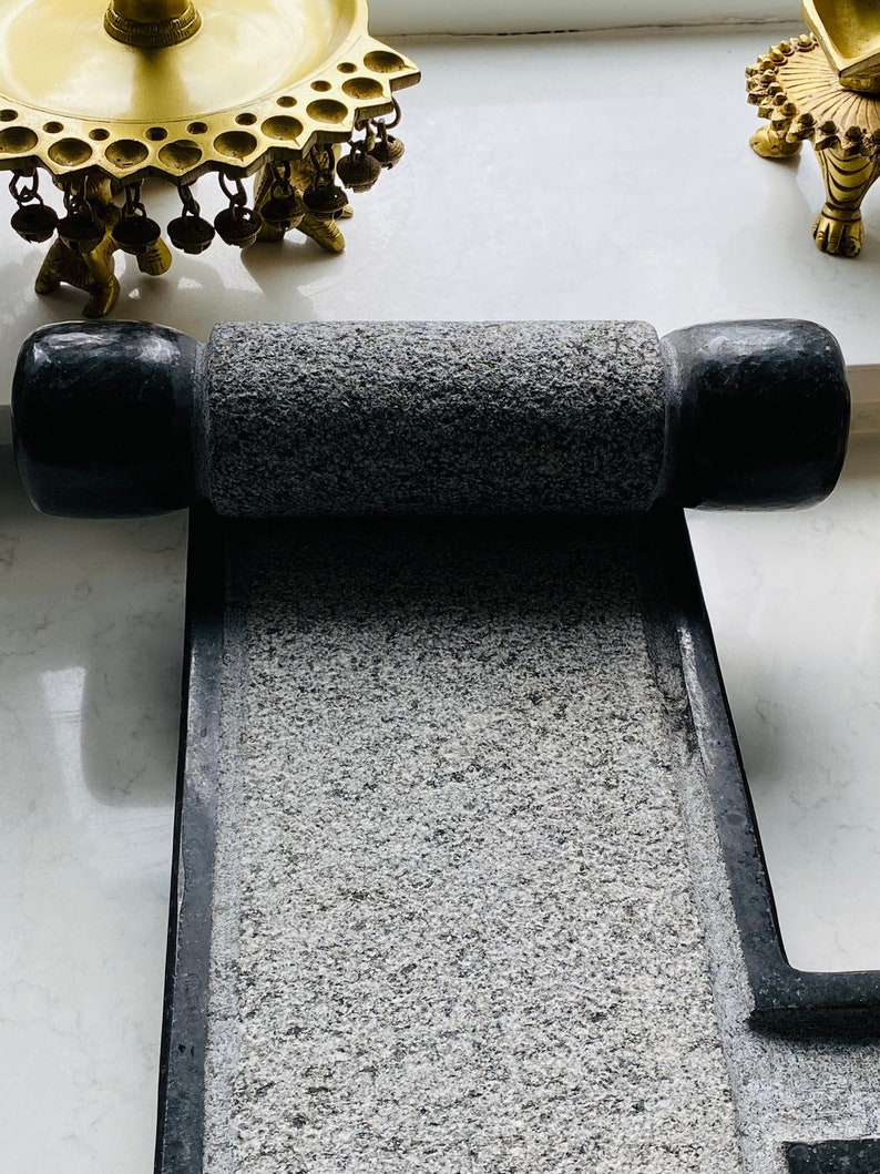 Ammikal/ Mortar&pestle/ Stone Ammikal/sil Bhatta - Etsy