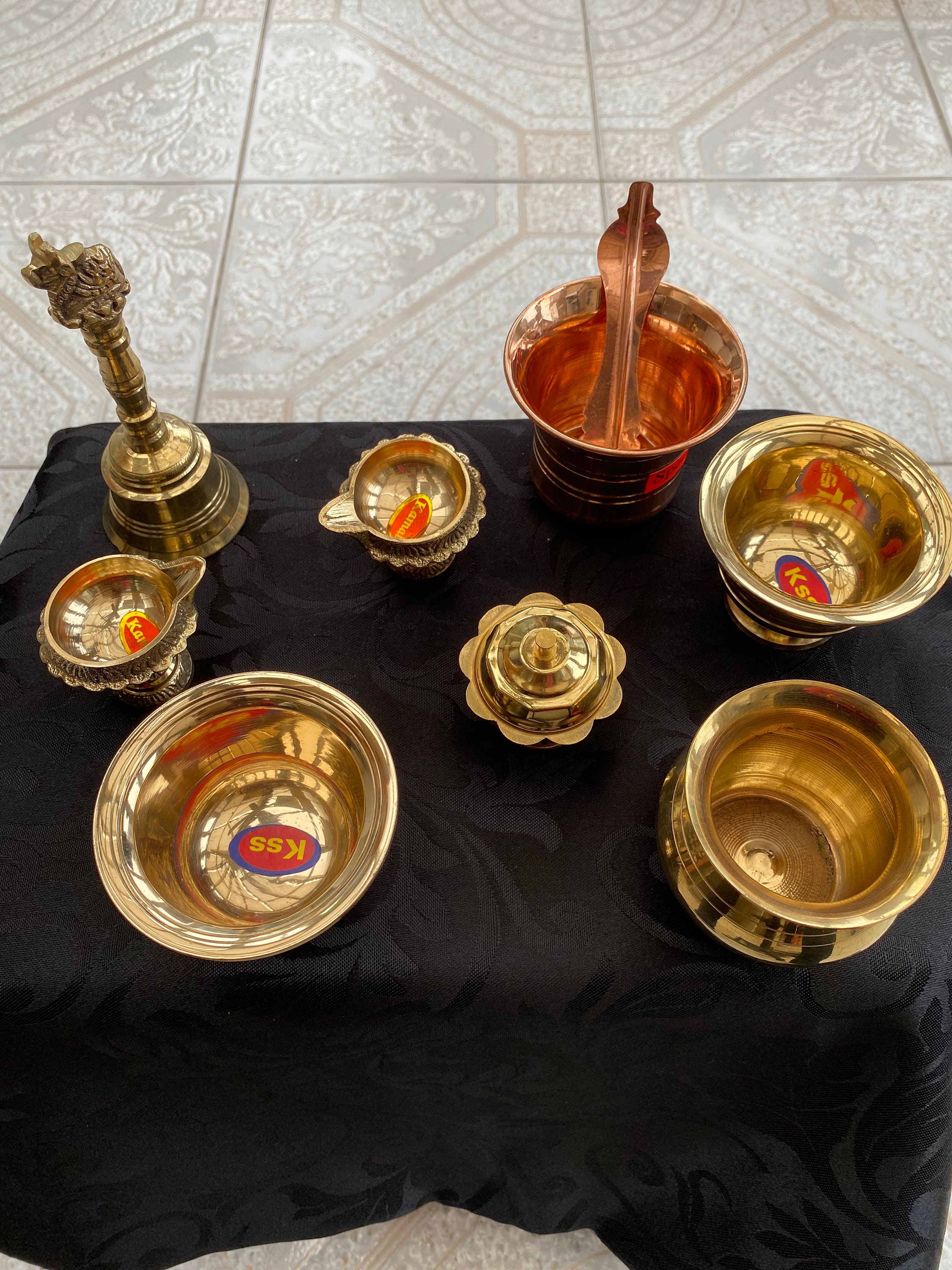 Pooja Thali Set of 18pcs Pooja Thali Pooja Accessories | Etsy