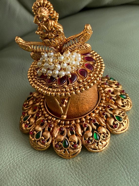 Sindoor Box Kunkuma Chimil Kumkum Box wedding Gift Pooja Accessory spiritual Gifts Ring Box vermilion Box gift Etsy