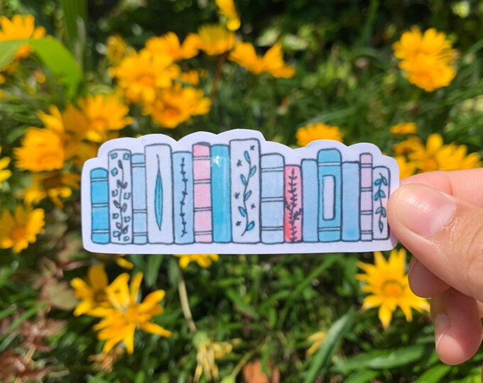 Book Sticker, Library Sticker, Cute Stickers, Funny Stickers, Colorful ...