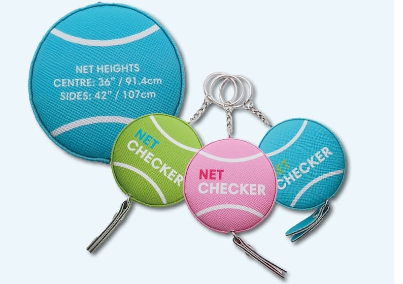 Net Checker - Tennis Net Height Measuring Tape and Keyring - Etsy