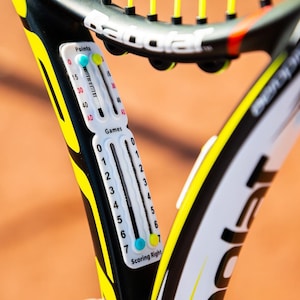 VALUE PACK - 1 Scoring Right Tennis Score Keeper and 1 Giraffe Racket ...