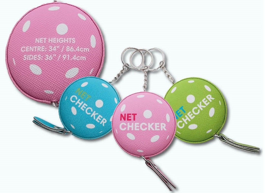 Net Checker - Pickleball Net Height Measuring Tape and Keyring - Etsy