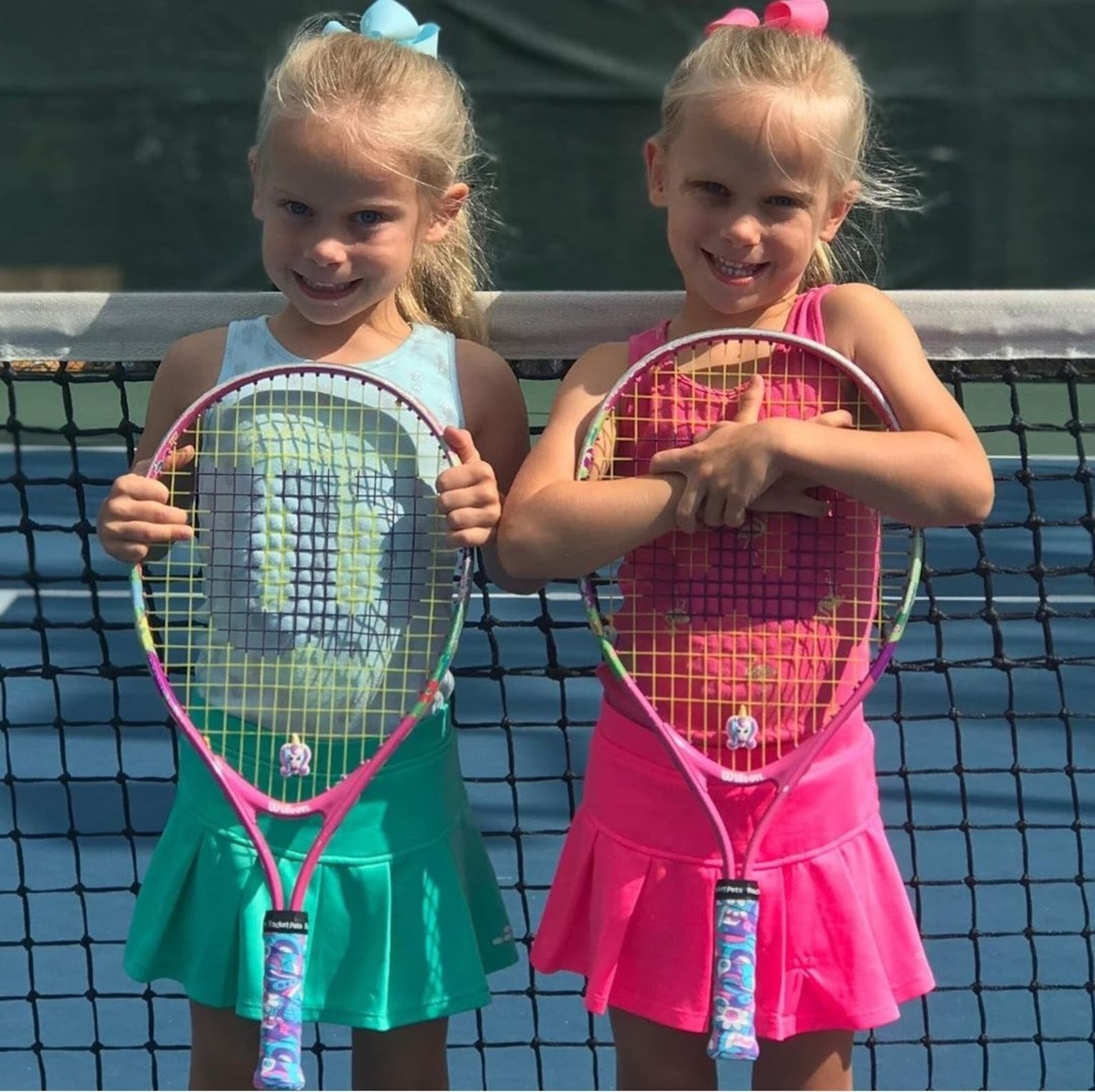 VALUE PACK - Unicorn Tennis Racket Dampener & Overgrip Set Set With 2 ...