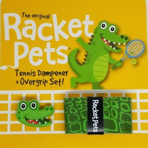 VALUE PACK - Octopus Tennis Racket Dampener & Overgrip Set With 2 Extra ...