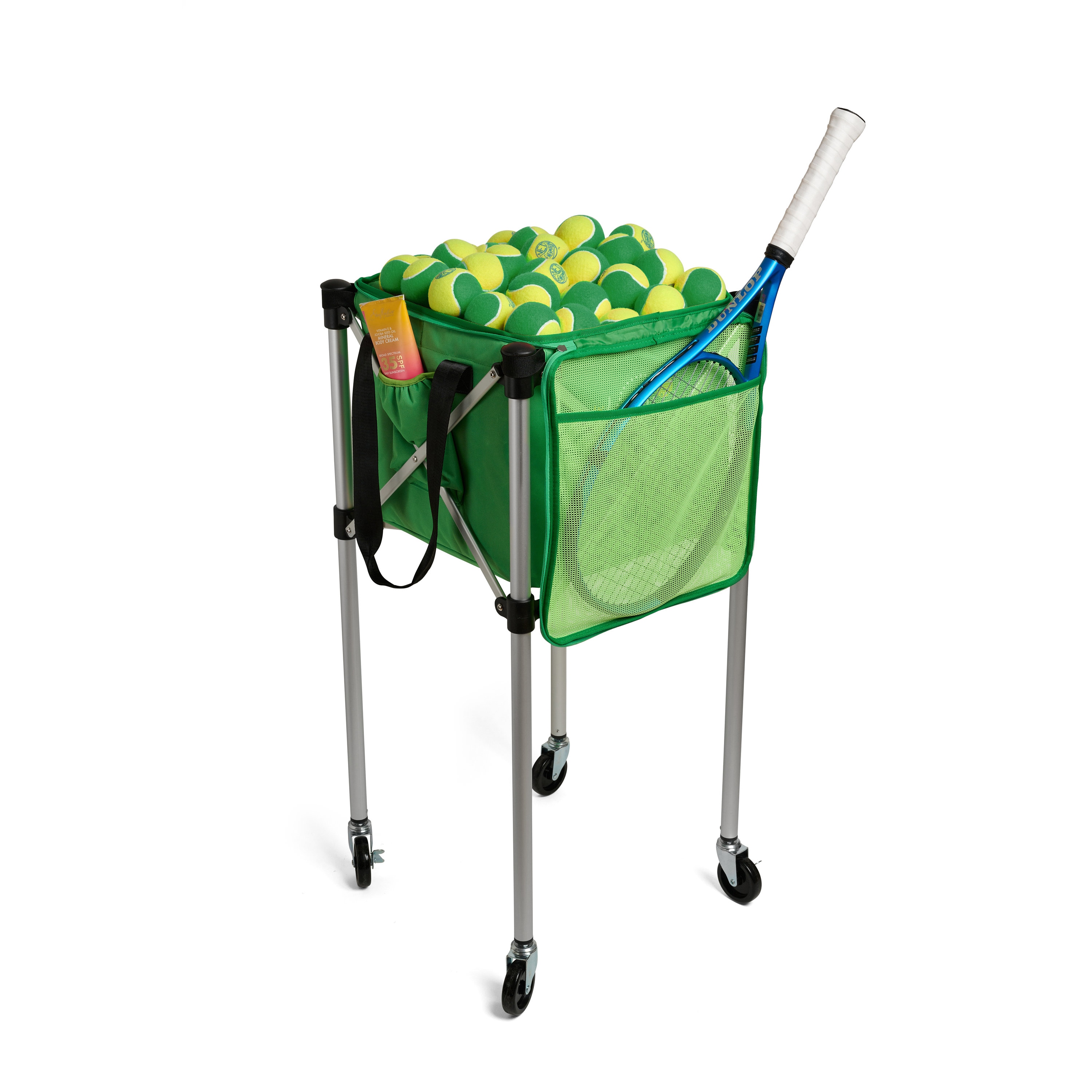 Ball Tote & Cart - Portable Teaching Cart With Black Ball Tote Bag for ...
