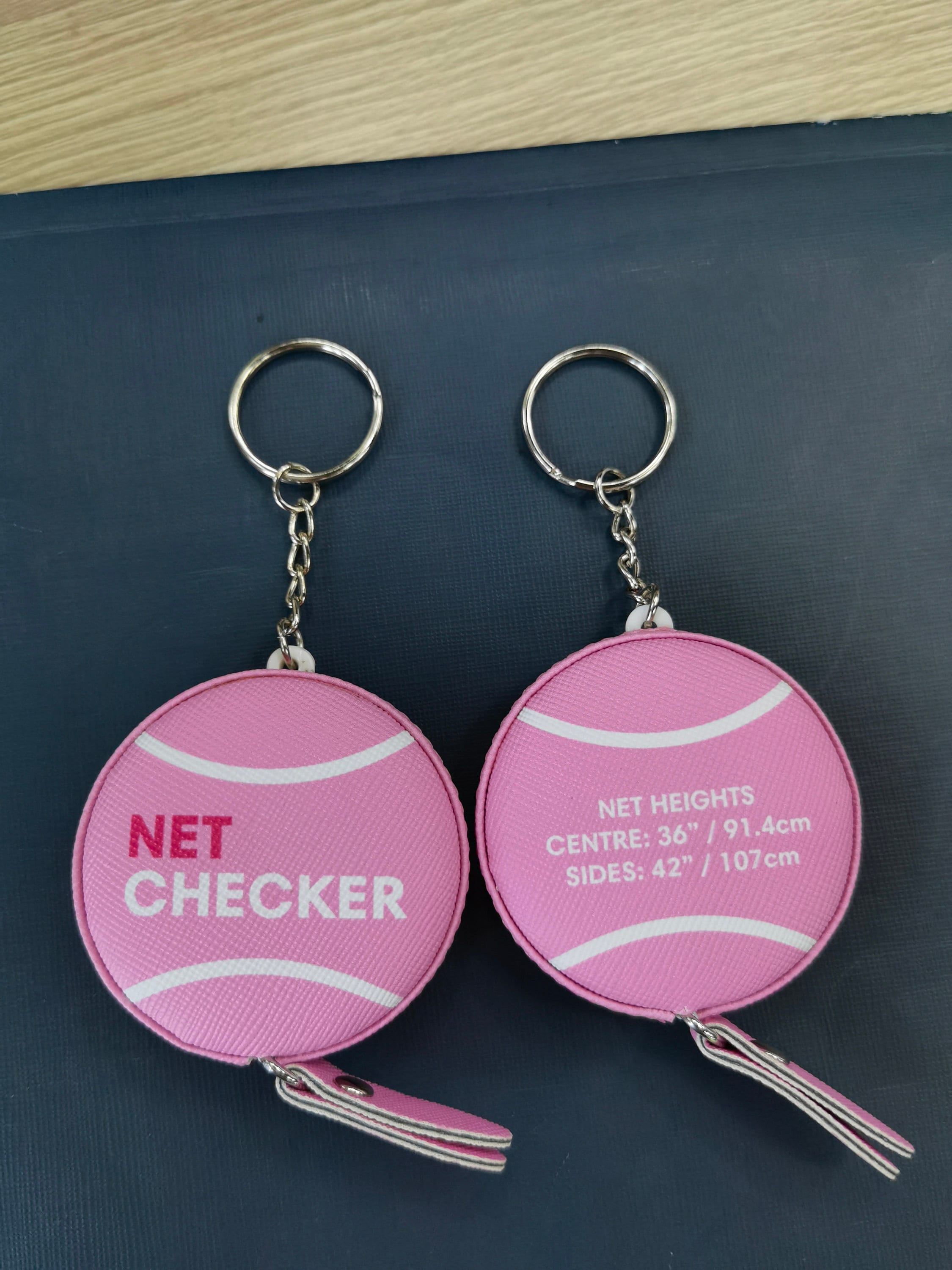 Net Checker - Tennis Net Height Measuring Tape and Keyring - Etsy