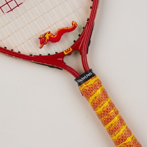 VALUE PACK - Dragon Tennis Racket Dampener and Overgrip Set With 2 ...