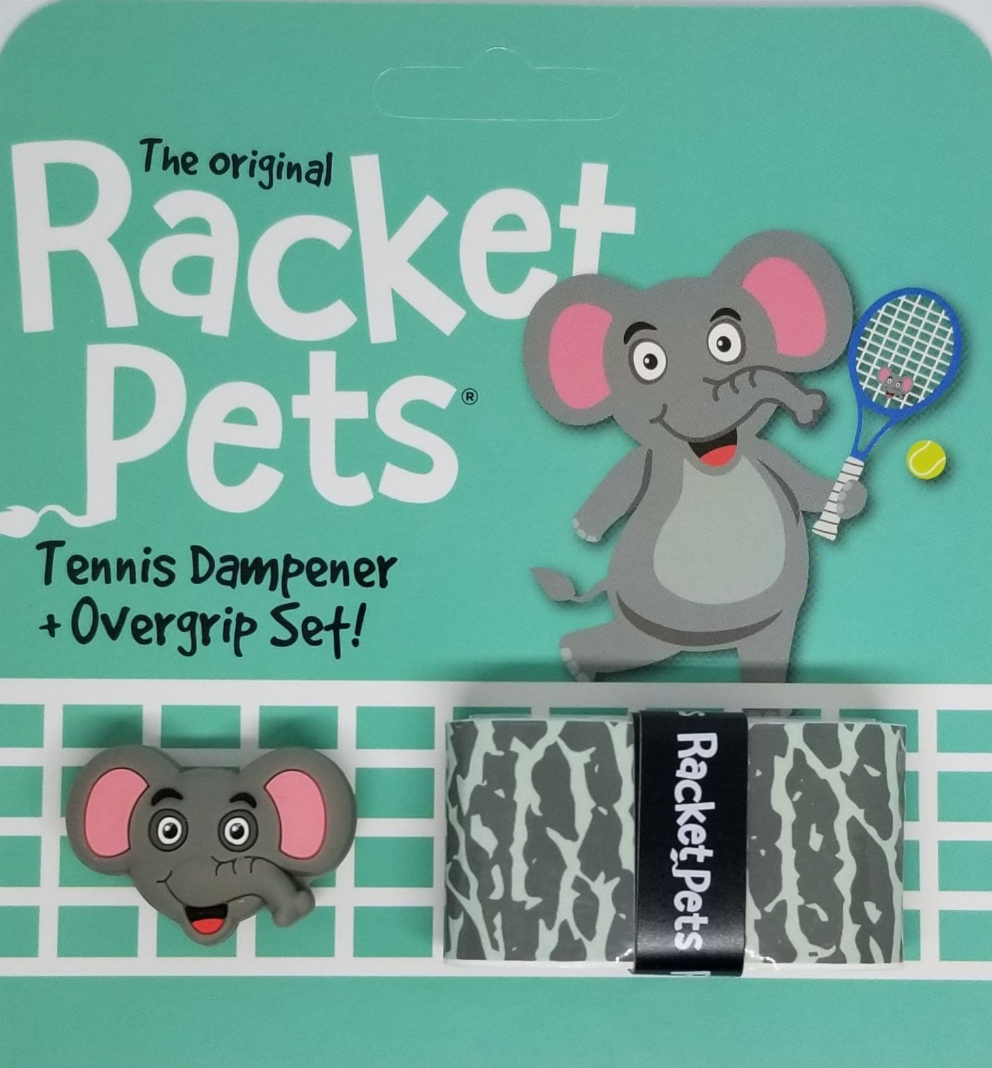 VALUE PACK Dragon Tennis Racket Dampener and Overgrip Set With 2 Extra ...